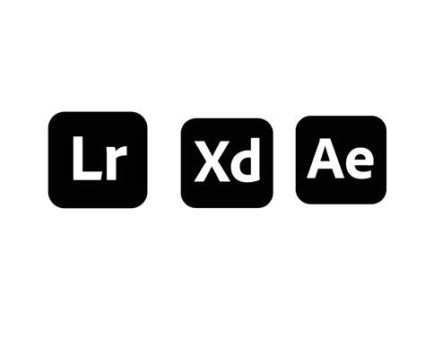Set Of Popular Adobe Apps Icons Illustration Logos 43229845 Vector Art
