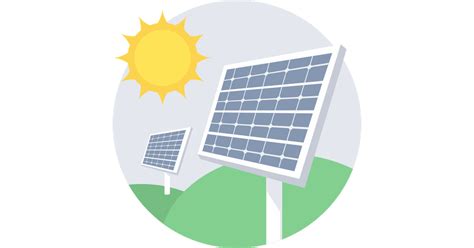 Two Solar Panels With The Sun In The Background And Grass Around Them