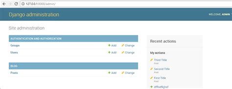 Python Django Migrations And Admin SourceCodester
