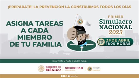 SSN Simulacro Nacional 2023 UNAM Mèxico