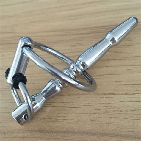 Male Chastity Device Torture Sex Toys Penis Plug Urethral Dilator