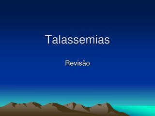 PPT Diagn Stico Das Talassemias Alfa PowerPoint Presentation Free