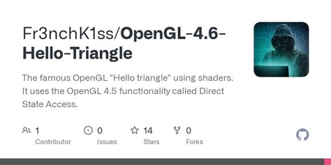 hello triangle in opengl 4 6 with dsa opengl