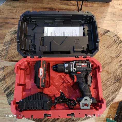 PARKSIDE PERFORMANCE wiertarko wkrętarka PABSP 20 Li C3 nowy zestaw