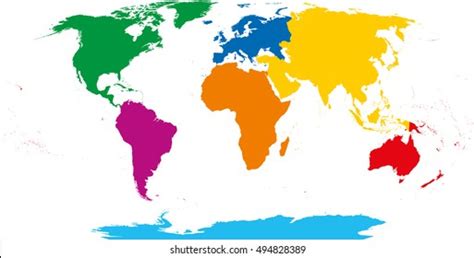 Haut 56 Imagen Carte Des Continents Fr Thptnganamst Edu Vn