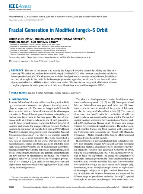 pdf fractal generation in modified jungck s orbit