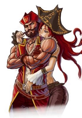 Gangplank Miss Fortune By 羊 Hd Wallpaper Fan Art Lol Miss Fortune X