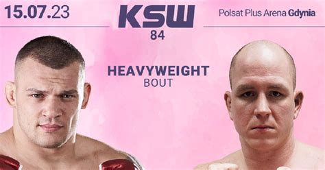 Mocne zderzenie wagi ciężkiej dodane do karty walk gali KSW 84 MMAROCKS