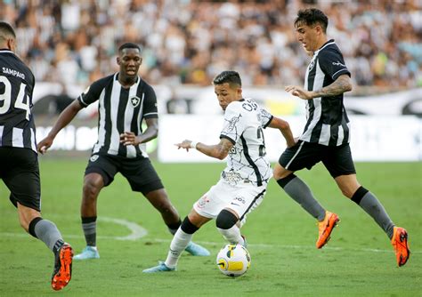 Corinthians x Botafogo veja prováveis escalações e informações sobre o