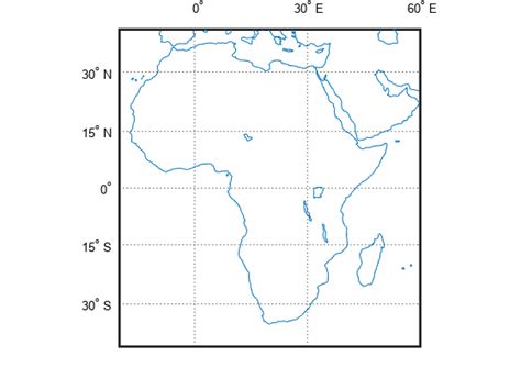 Latitude And Longitude Map Of Africa