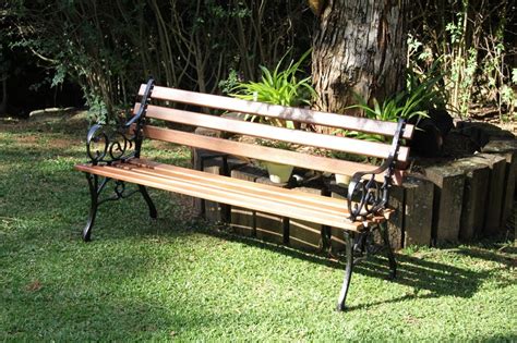 Banco Jardim Madeira Pra A Rustico P Ferro Franc S Grande R