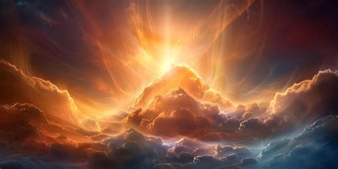 Aguardando O Retorno De Jesus Cristo Nas Nuvens Do C U Uma Cren A