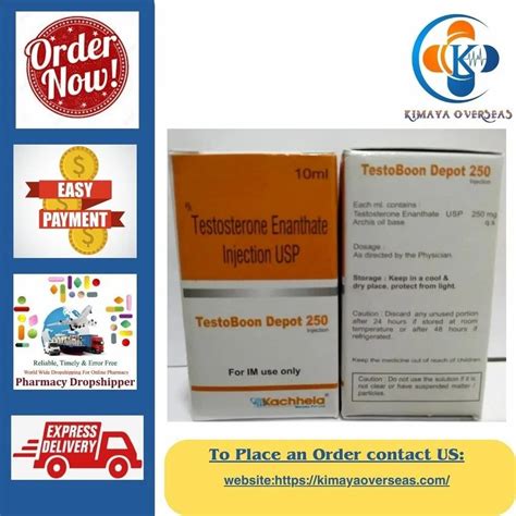 Testosterone Enanthate 250 Mg INJ 10 ML At Rs 1100 Vial Cernos Depot