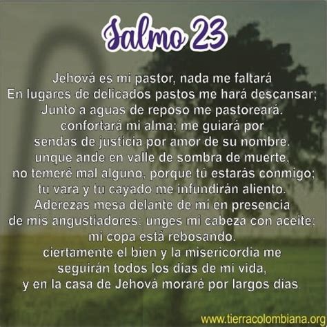 Salmo 23 Reina Valera Completo