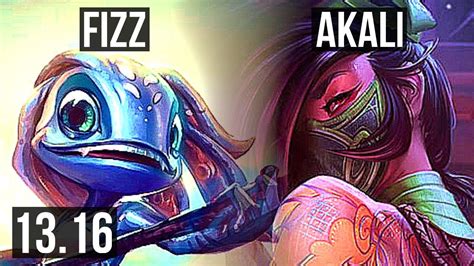 Fizz Vs Akali Mid Rank Fizz Games M Mastery Kr