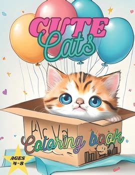 Cute Cats Coloring Book Adorable Book By Mcn Books