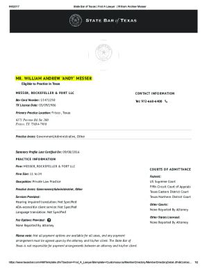 Fillable Online Attorney Andy Messer Municipal Law Firm Attorney
