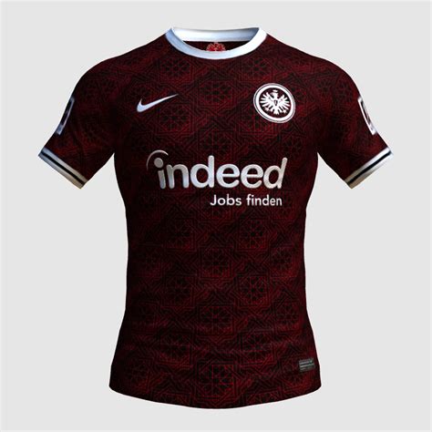Eintracht Frankfurt Home Concept 24 25 FIFA 23 Kit Creator Showcase