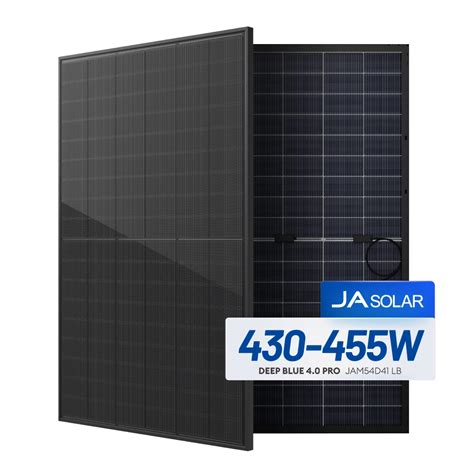 Ja Solar Photovoltaic Panel 435watt 440watt 450watt 455watt Bifacial