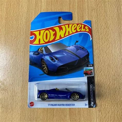 Hot Wheels Pagani Huayra Roadster Azul En Venta En Por S Lo S