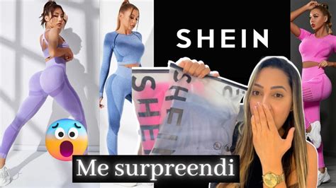 Comprinhas Da Shein Me Surpreendi Roupas De Academia Comprinhasshein