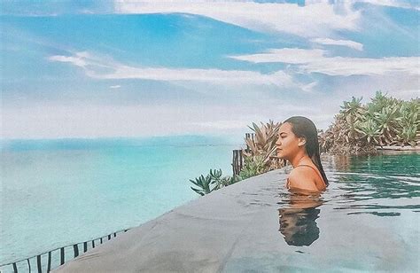 Aaliyah Massaid Seksi Berbikini Gemas Banget Lihatnya Okezone Lifestyle