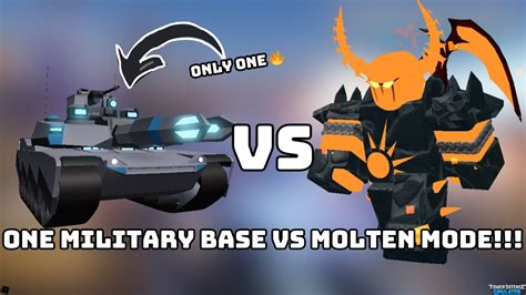 One Military Base VS Molten Mode TDS YouTube