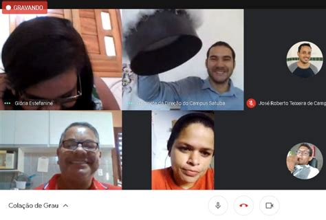 Ifal Satuba realiza sua primeira colação de grau virtual Instituto