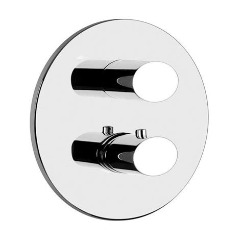 Gessi Ovale kit prêt à lemploi pour thermostat encastré avec
