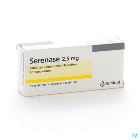 SERENASE COMP 50 X 2 5 MG Apotheek Thiels