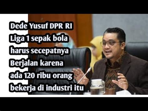 Liga Satu Harus Secepatnya Berjalan Ada Ribu Orang Bekerja Di