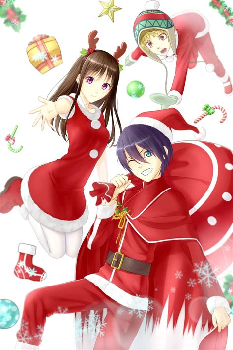 Yato Iki Hiyori And Yukine Noragami Drawn By Wonton Danbooru
