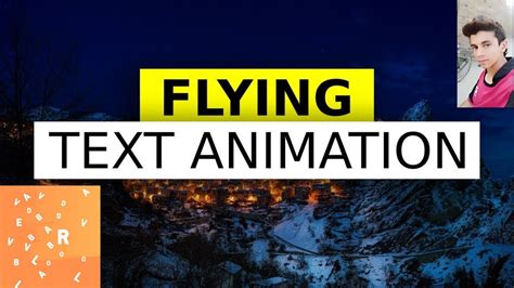 Flying Text Animation Effects Using CSS And JS YouTube