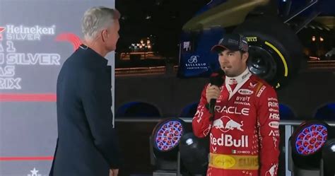 Lo Logr Checo P Rez Finaliza Tercero En El Gp De Las Vegas Y Se