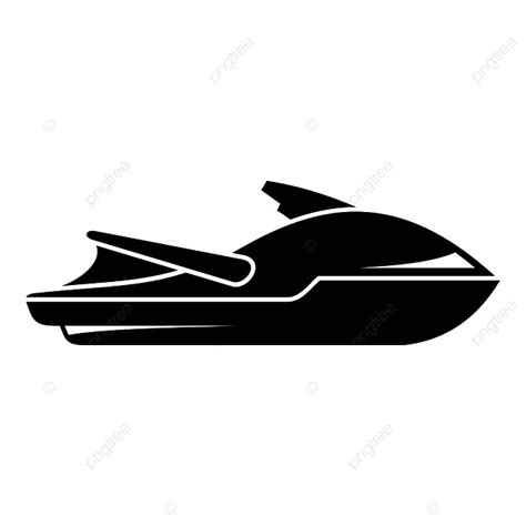 Icono De Moto Acuática Deportiva PNG Antecedentes Motor Scooter PNG