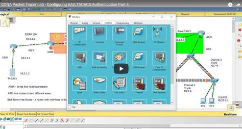 Icnd Packet Tracer Lab Configuring Aaa Tacacs Authentication Part