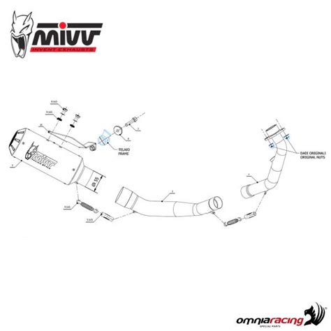 Mivv Mk3 Full Exhaust System Slip On In Carbon Fiber Racing For