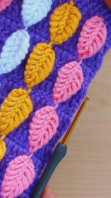Crochet Leaf Blanket Crochet Patterns Fall Crochet Patterns Crochet