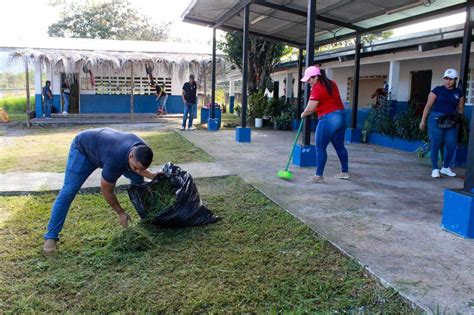 En Apoyo A Conescuelas Mitradel Ejecuta Trabajos De Limpieza En La