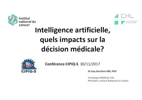 PDF Intelligence artificielle quels impacts sur la décision