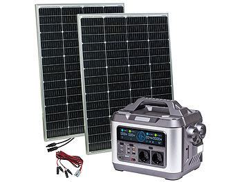 Revolt Powerstation Solar Generator 2x 150 W Solarmodul 1120 Wh 1