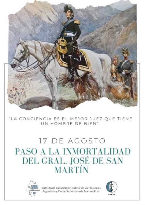 De Agosto Paso A La Inmortalidad Del Gral Jos De San Mart N