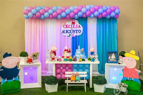 Festa Peppa Pig 60 Ideias e Fotos de Decoração Incríveis