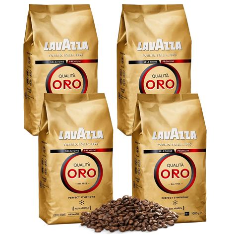 LAVAZZA Qualita Oro Kawa ziarnista średnio palona kawa włoska 4 kg