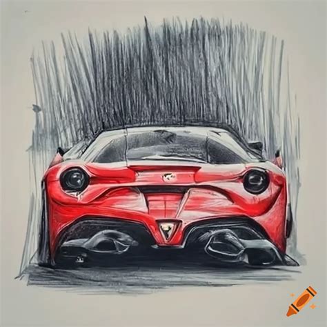 Ferrari Luxury Car On Craiyon