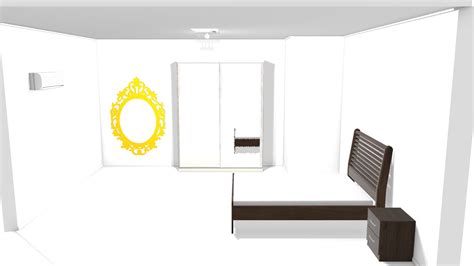 Rodrigo Quarto De Rodrigo Planta 3D Mooble