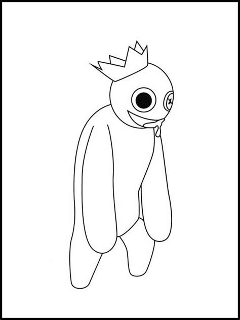 Desenhos Do Rainbow Friends Para Imprimir E Colorir