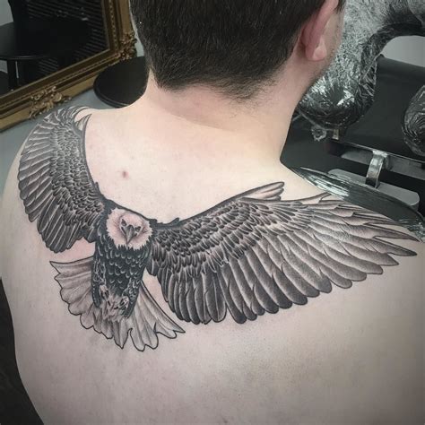 Tattoo Eagle On Back Printable Calendars At A Glance