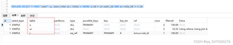 mysql之explain详解 mysql explain csdn博客