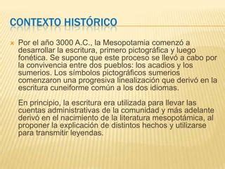 Literatura mesopotámica PPT Descarga Gratuita
